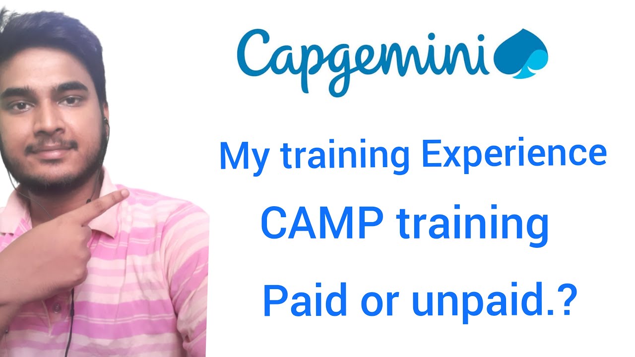 Training in Capgemini || CAMP Training || Capgemini L1 exam #capgemini ...