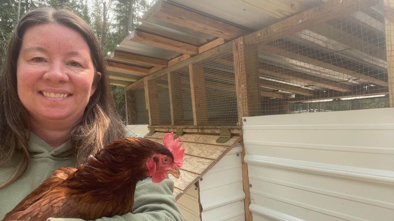 Build The Perfect Mobile Chicken Coop With Premier One Fencing! - YouTube