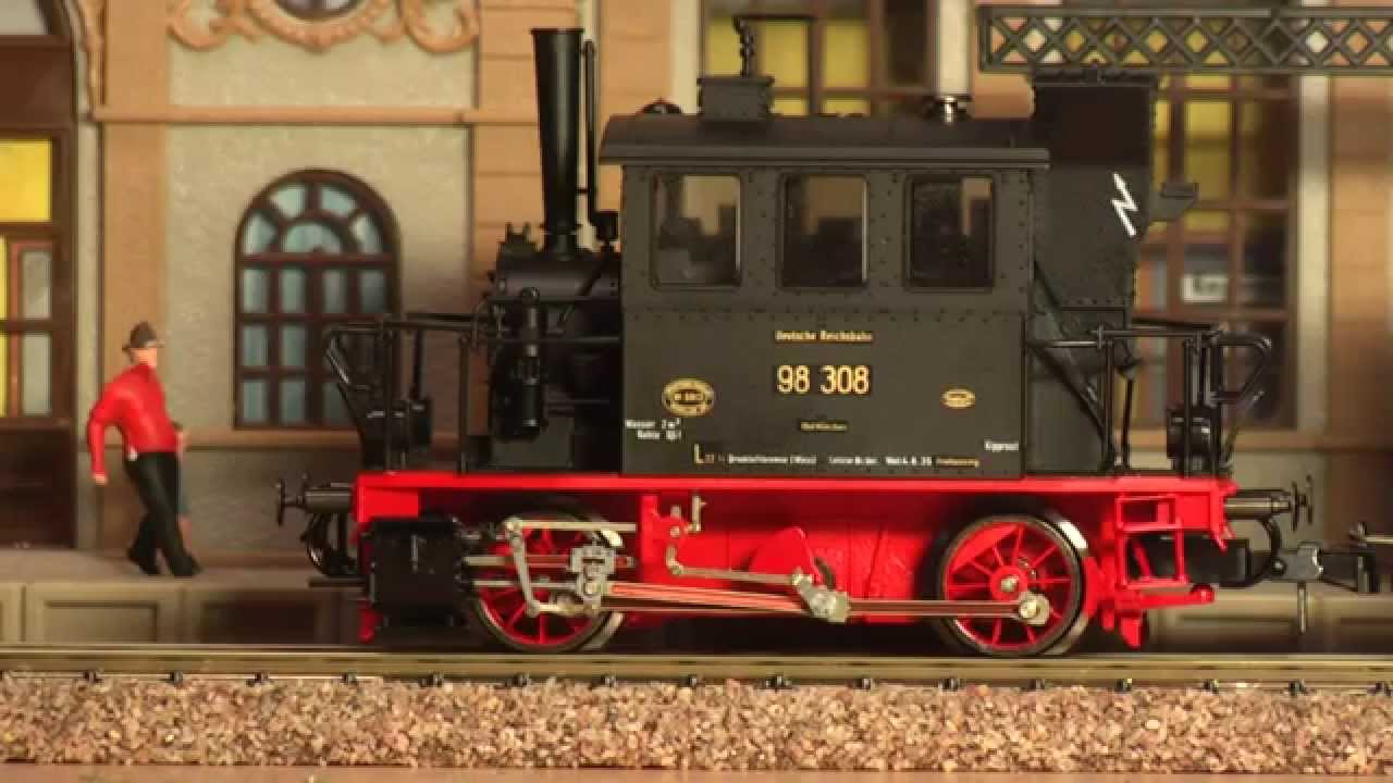 Baureihe 98 Trix ( BR 98 308 DRG ) 2/5 - YouTube