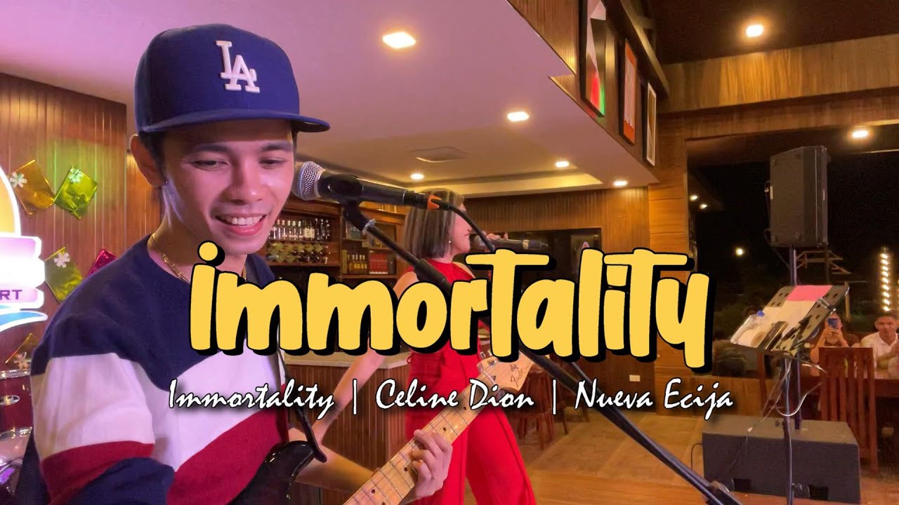 Immortality | Celine Dion | Sweetnotes Live Cover - YouTube