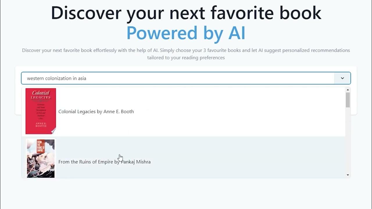 Librarian AI Book Recommendation Feature - YouTube