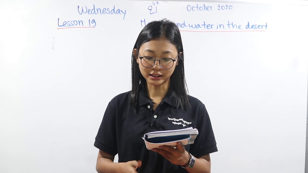 English Water Drop Lesson 20 The Ten Commandments (Session 1) - YouTube