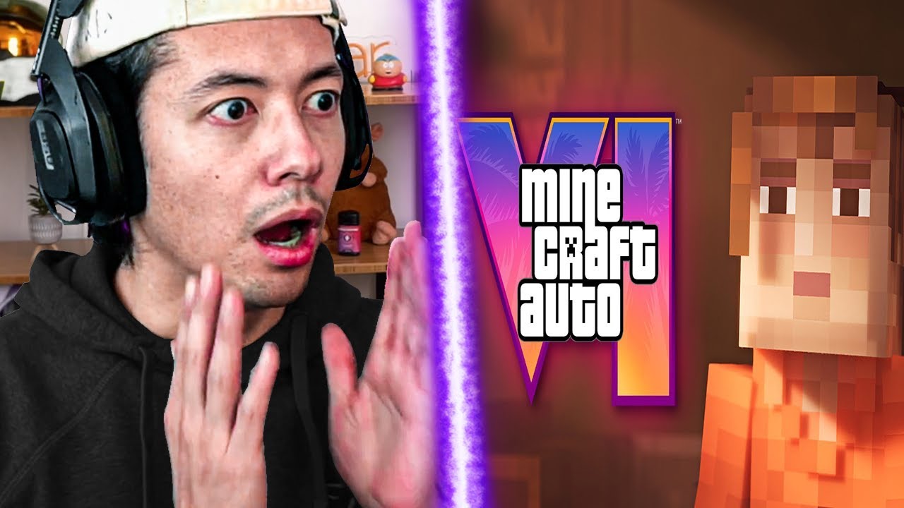 LE TRAILER DE GTA 6 DANS MINECRAFT ! REACT TRAILERS - YouTube