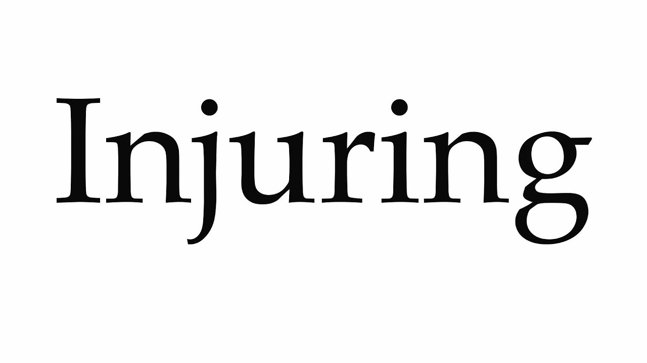 How to Pronounce Injuring - YouTube