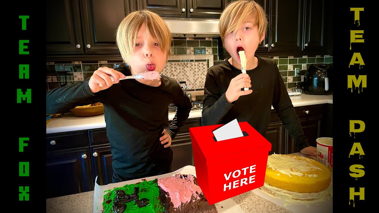 CAKE VS CAKE TWIN BAKE OFF!! Vote The Winner! - YouTube