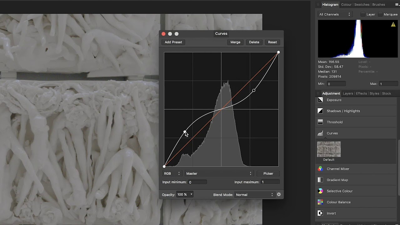The Principles of Curves in Affinity Photo - YouTube