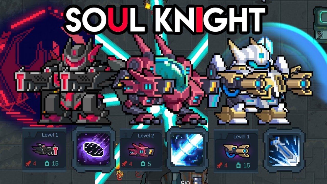 Soul Knight Mechs That are Overpowered But Will Kill your Wallet - YouTube