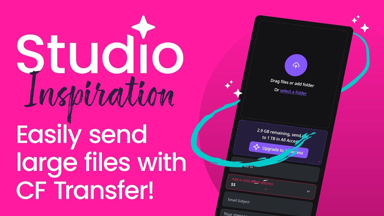 Studio Tutorial: How To Use Transfer | Send Large Files Online For Free ...
