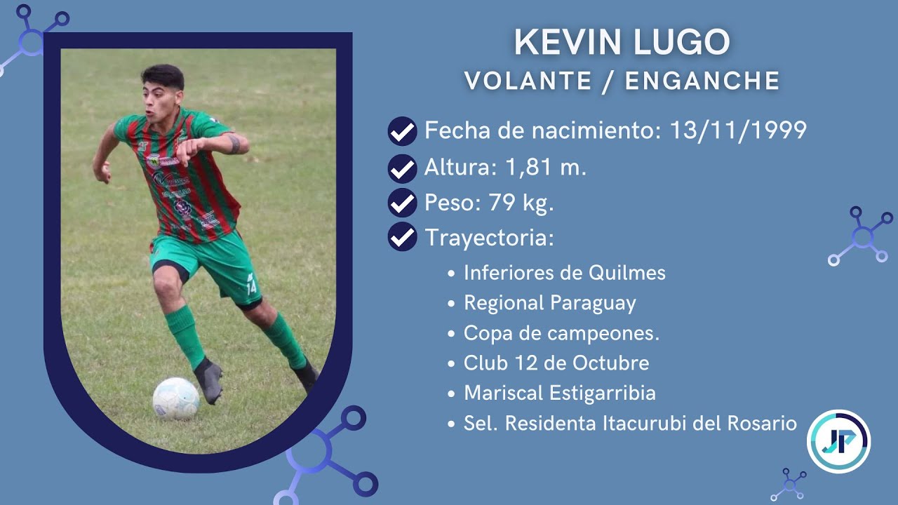 Kevin Lugo - Volante/Enganche | Club 12 de octubre - YouTube