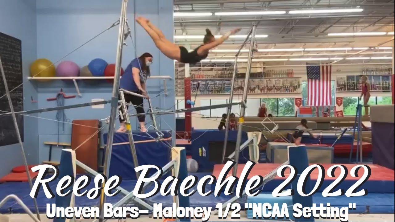Reese Baechle 2022 UB- Catching Maloney 1/2 on "NCAA Setting” - YouTube