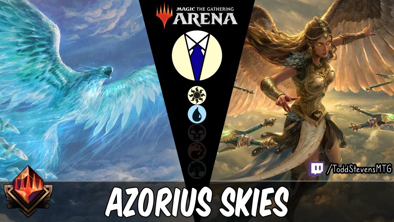 Azorius Skies: The Mono-White Aggro of Flying decks - YouTube