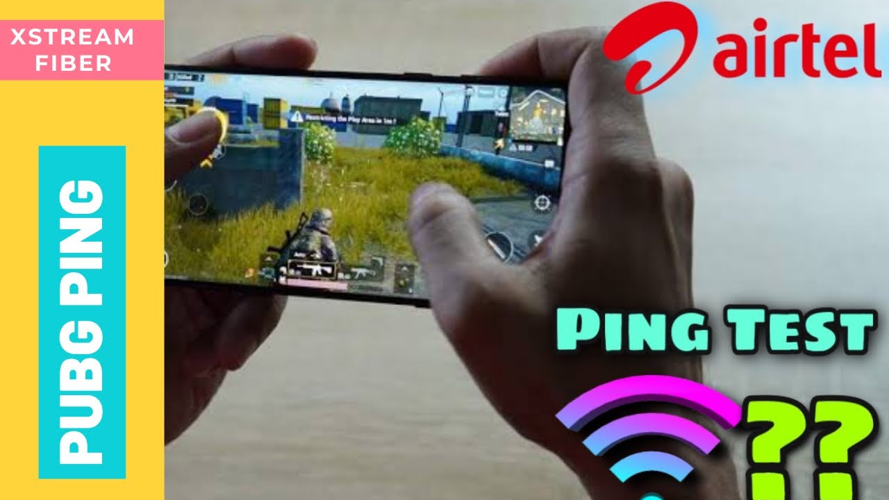 PUBG PING TEST 🔥- Airtel XStream Fiber Pubg Review | 40Mbps Speed Test ...
