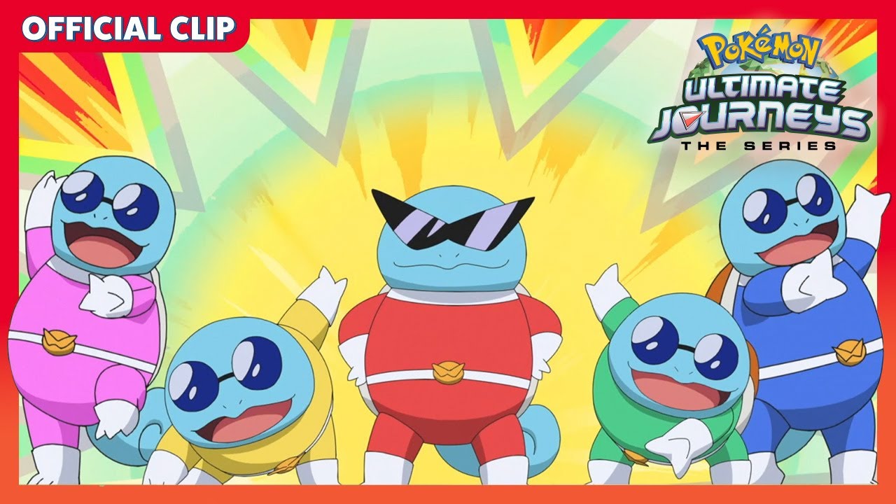 The Squirtle Firefighting Squad Show | Pokémon Ultimate Journeys: The ...