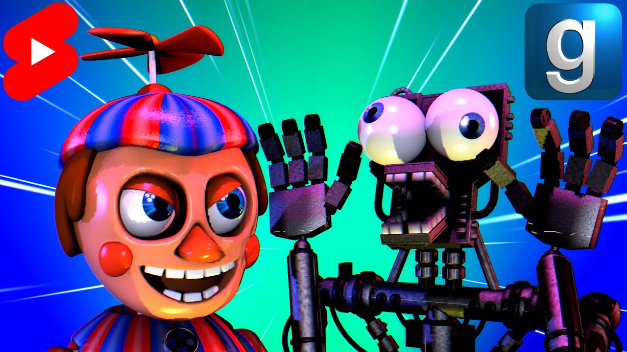 Gmod FNAF | Endo Bendo The Lifeguard 3! | #Shorts - YouTube