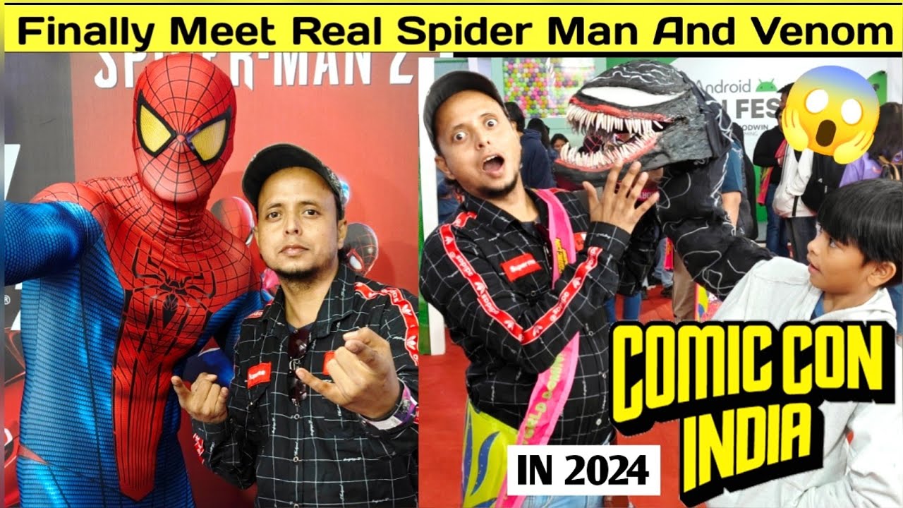 Comic Con Event 2024 IN Delhi🔥| Gaming Console Gaming PC,Gaming Arena ...