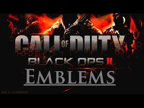 Black Ops 2: Emblem Episode (Creative/Funny Emblems) - YouTube