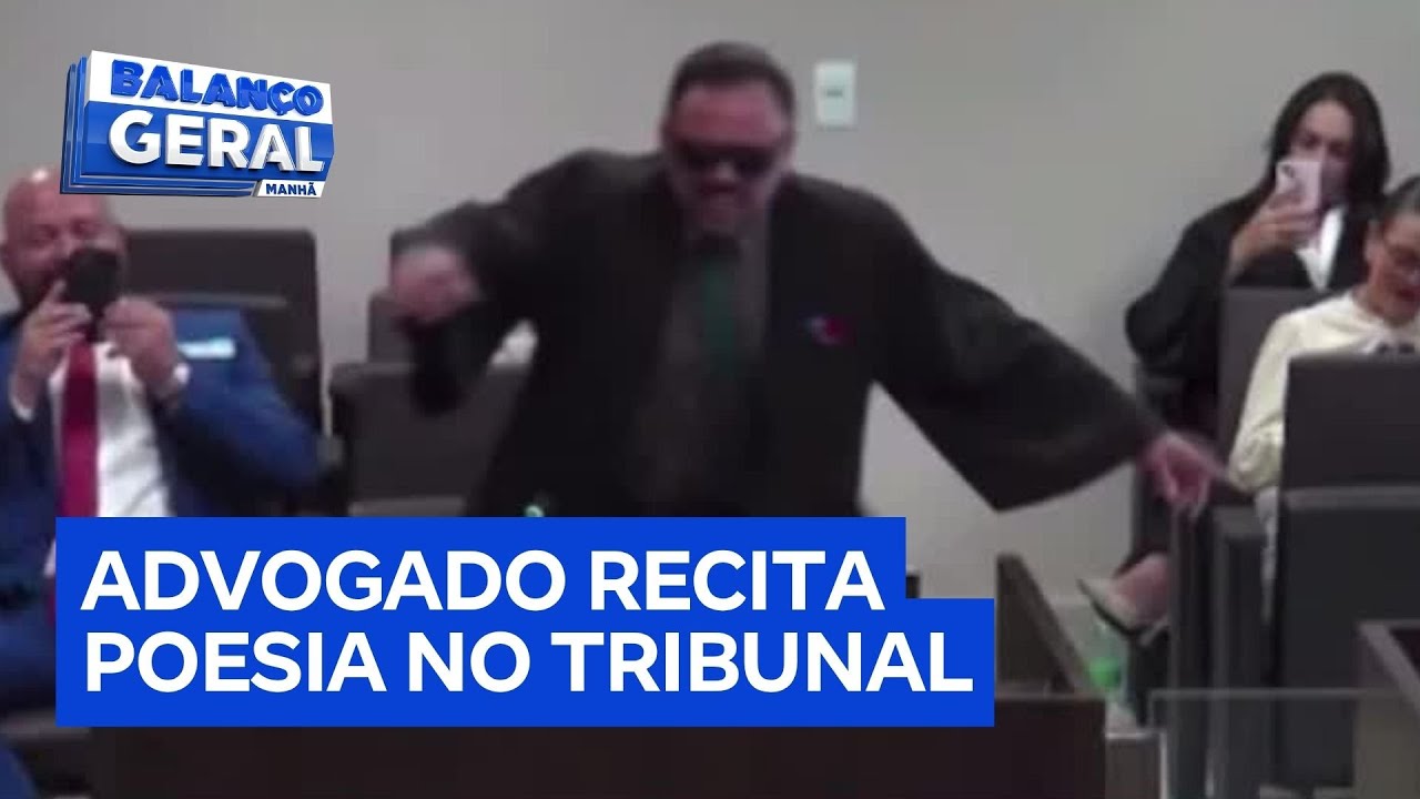 Advogado recita poesia e joga capoeira para defender cliente em ...