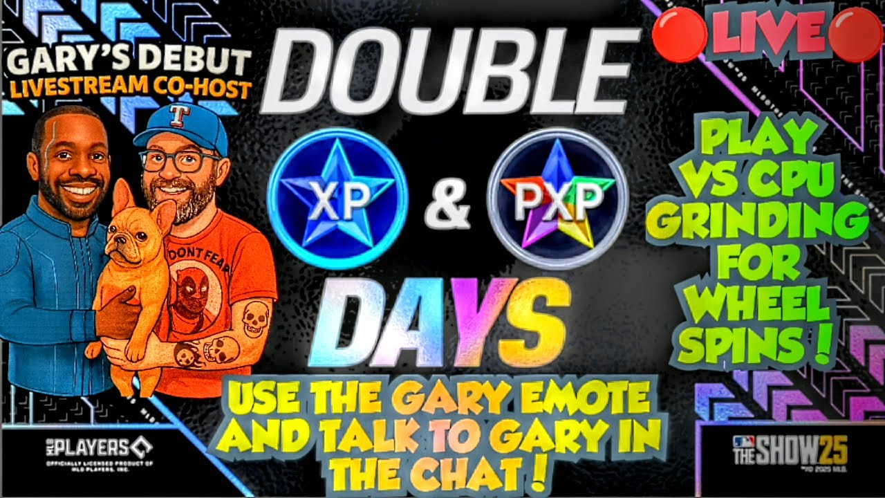 🔴 LIVE GARY'S DEBUT AS CO-HOST OF THE LIVESTREAM! 2XP & 2PXP GRINDING ...