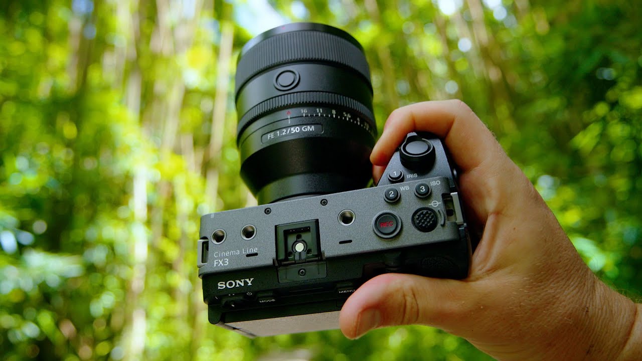 Sony FX3 is a Photography Camera?! - YouTube