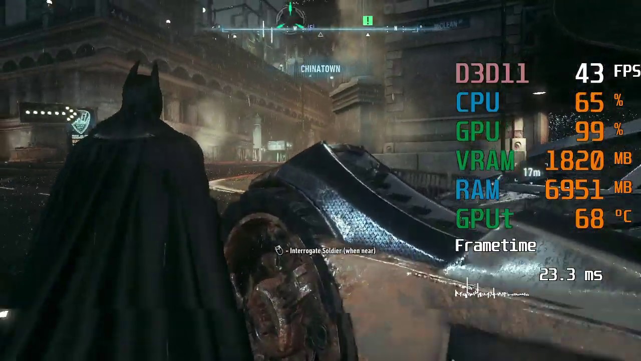 Radeon Vega 8 Graphics -- AMD Ryzen 3 3200G -- Batman Arkham Knight FPS ...