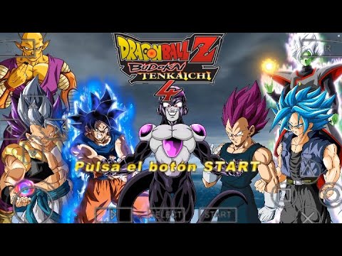 Best Dragon Ball Z Tenkaichi Tag Team mod BT4 version for PPSSPP with ...