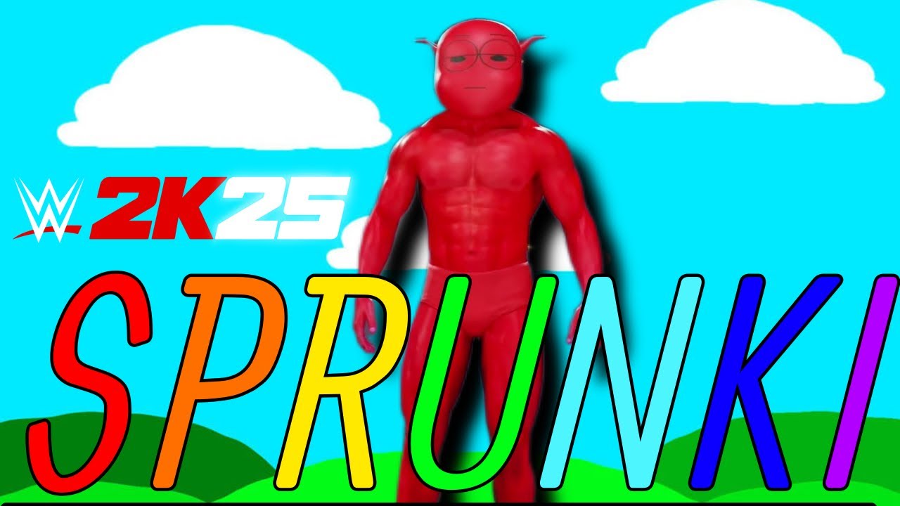 Sprunki Raddy WWE 2K25 CAW – How to Create Viral Raddy Character! - YouTube