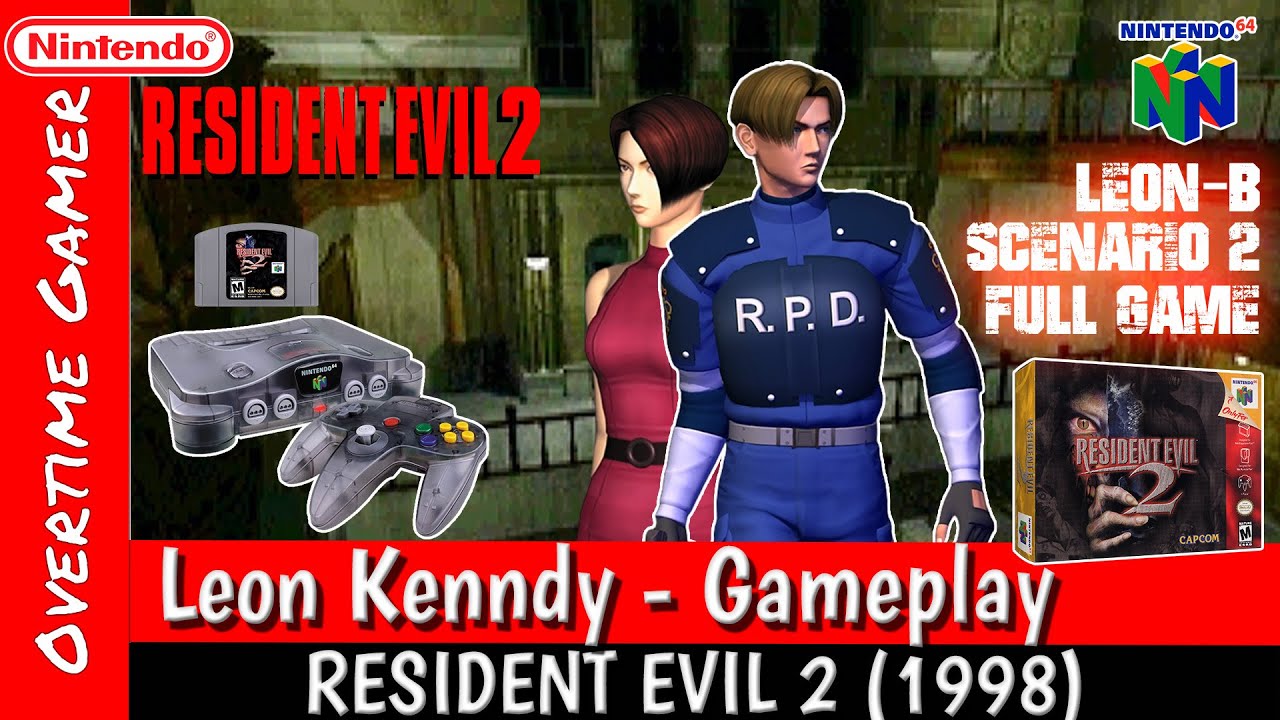Nostalgic Nightmare! RESIDENT EVIL 2 on Nintendo 64 - YouTube