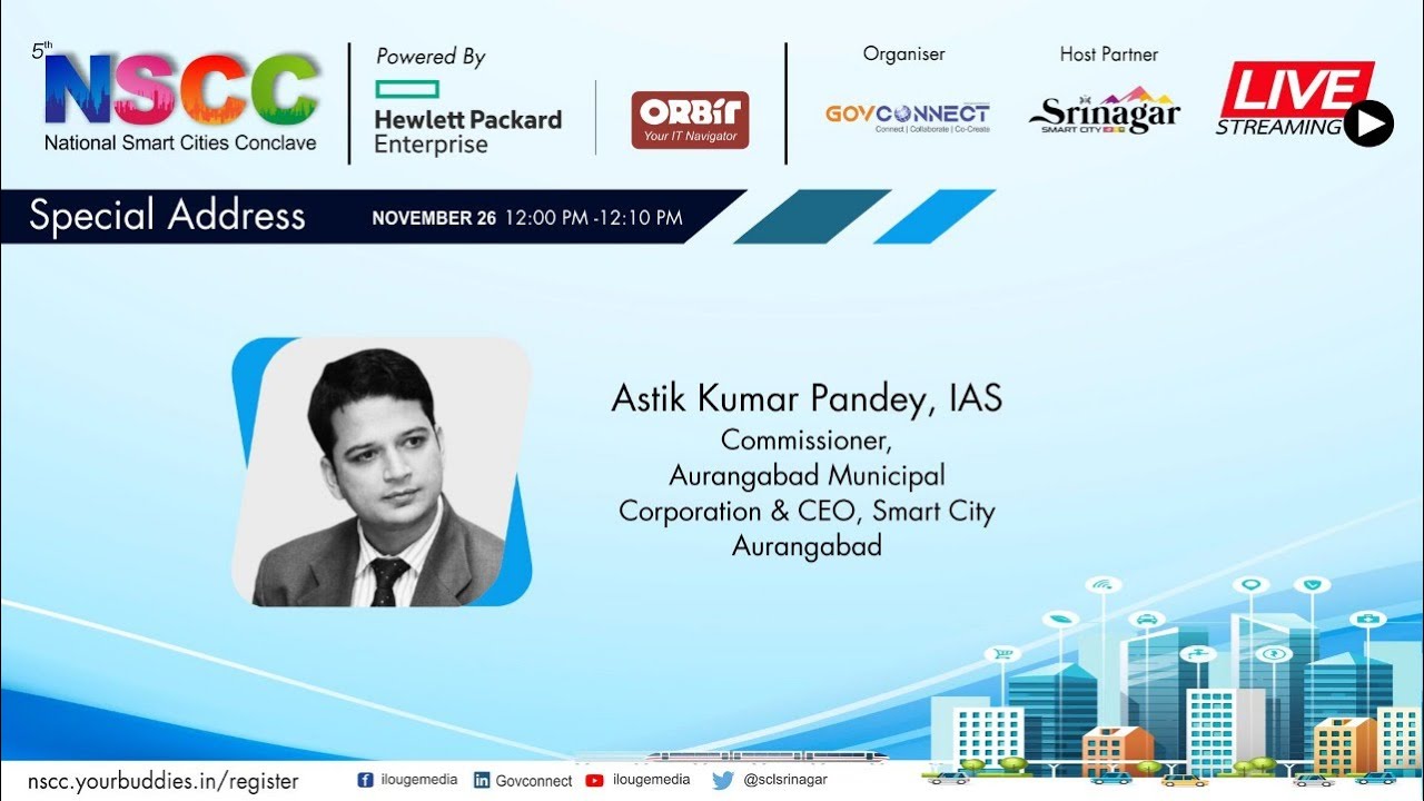 5th NSCC Special Address by Astik Kumar Pandey (IAS) - YouTube