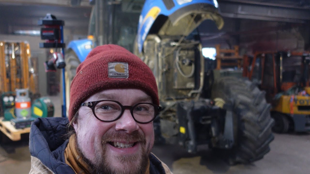 NH T8040 ilmastoinin tyhjennystä - YouTube