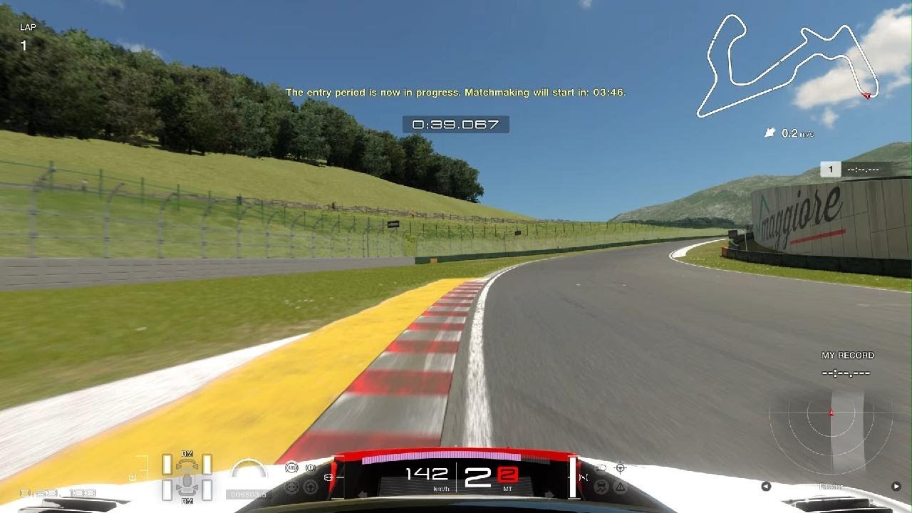 Gran Turismo 7 - Time Trial - Lago Maggiore Circuit Full - Audi R8 LMS ...