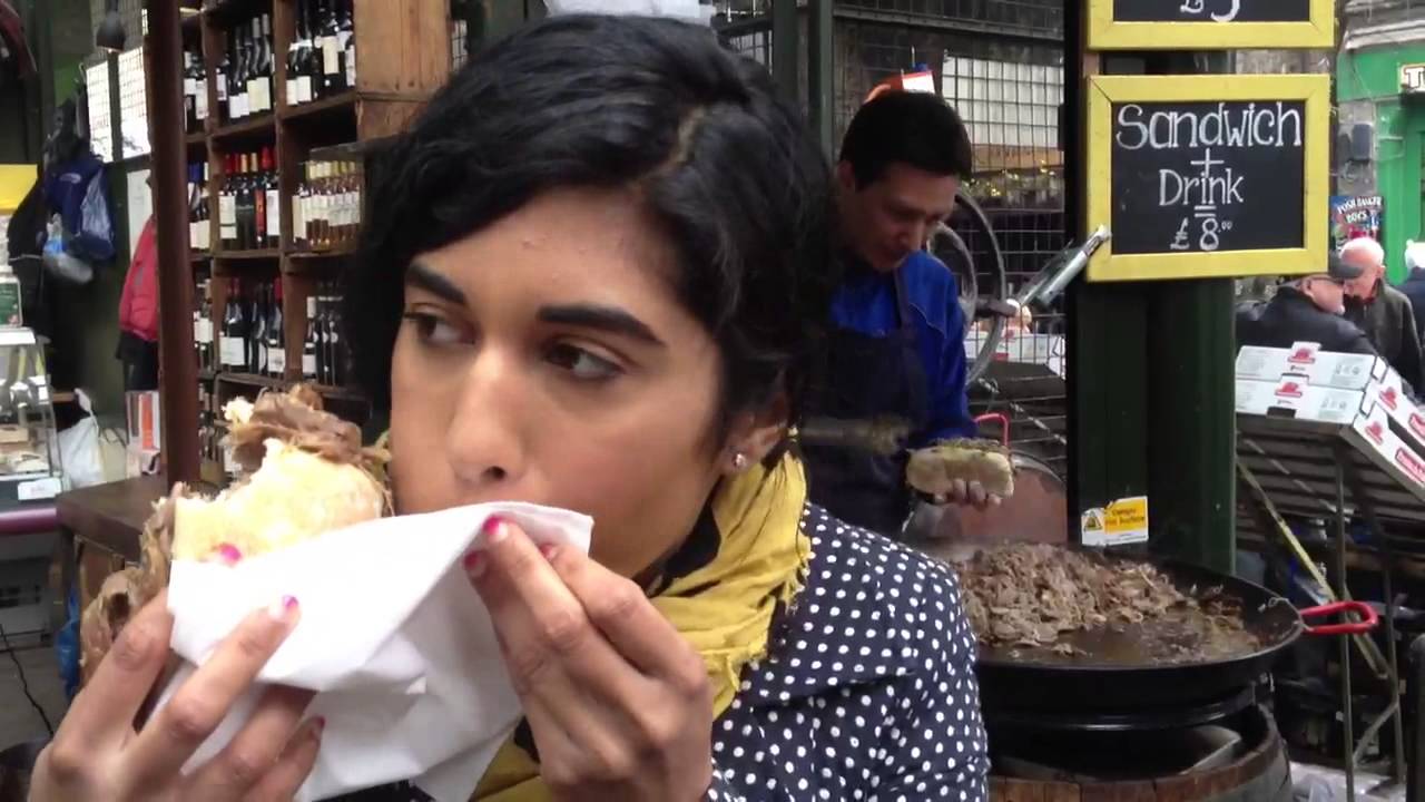 Duck Confit Sandwich at Le Marche du Quartier, Borough Market - YouTube