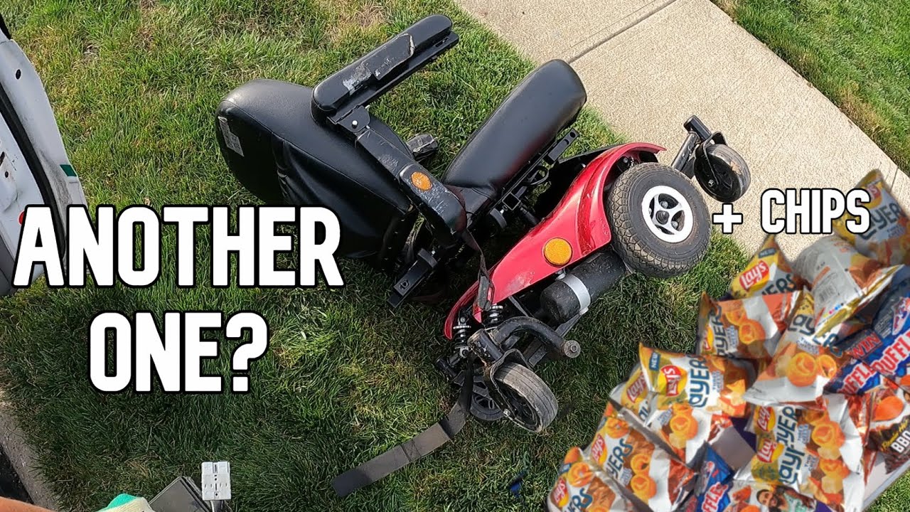 Curbside Scrap- The Wheelchair That Got Away- Plus Dumpster Diving ...