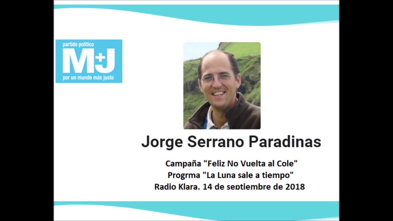 Jorge Serano en Radio Klara - YouTube