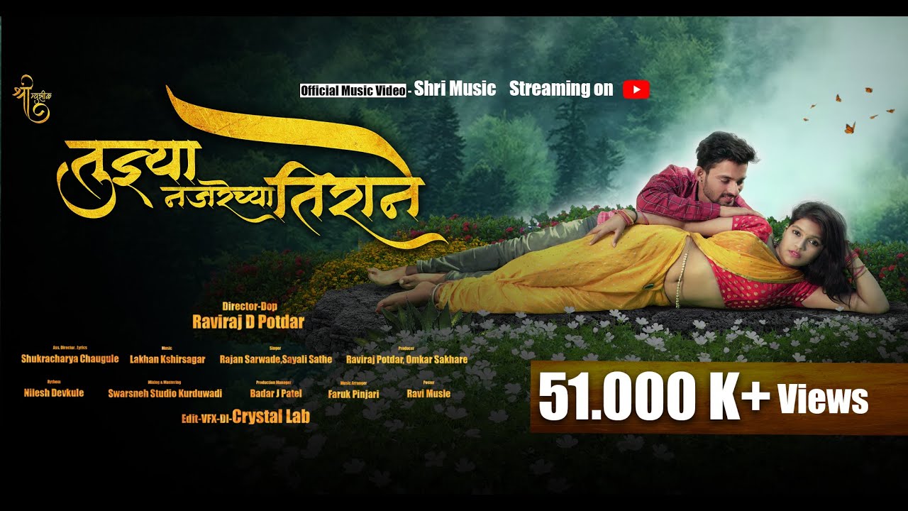 Tuzya Najrechya Tirane - Marathi Love Song - Teaser-Shri Music Official ...