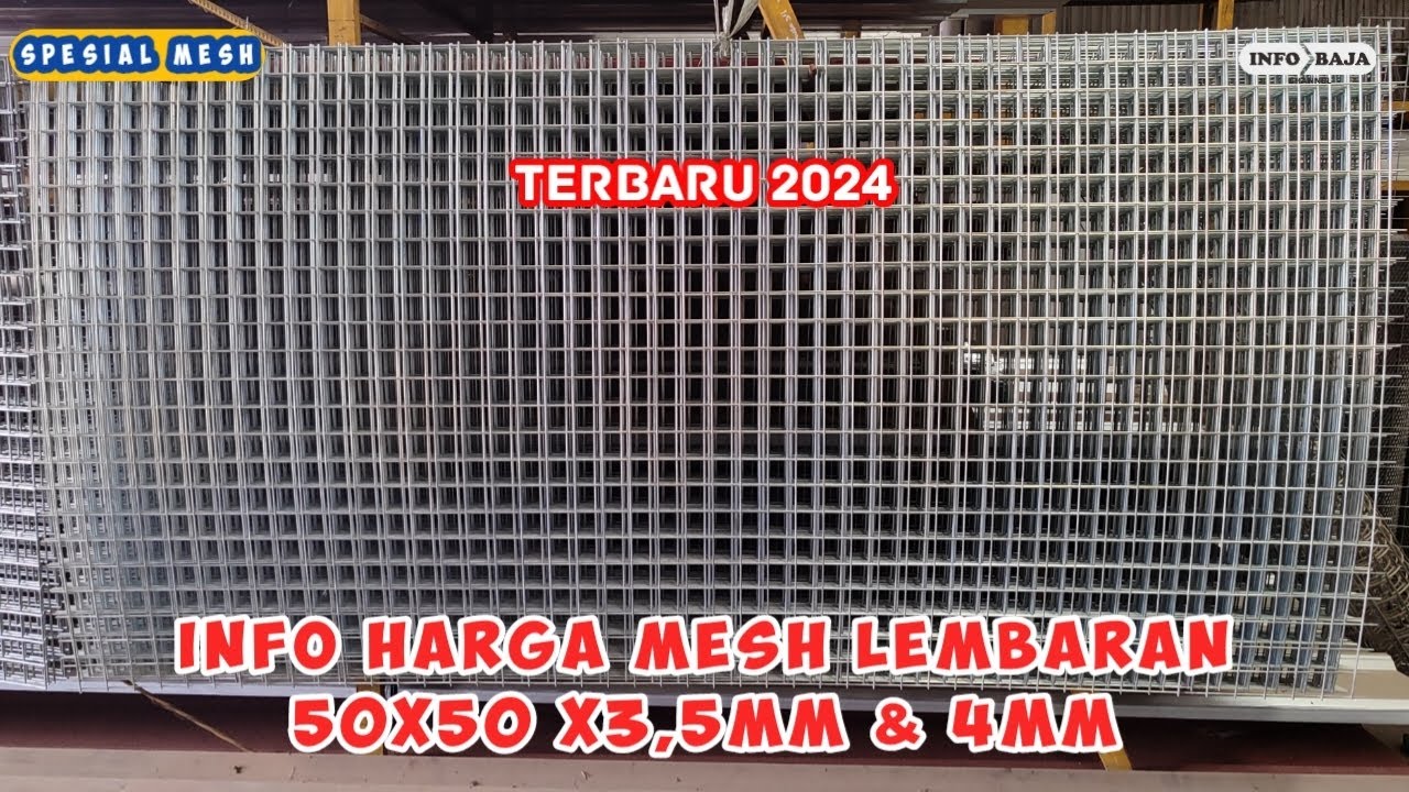 info harga mesh lembaran ukuran 50x50 dengan 2 ketebalan terbaru 2024 ...