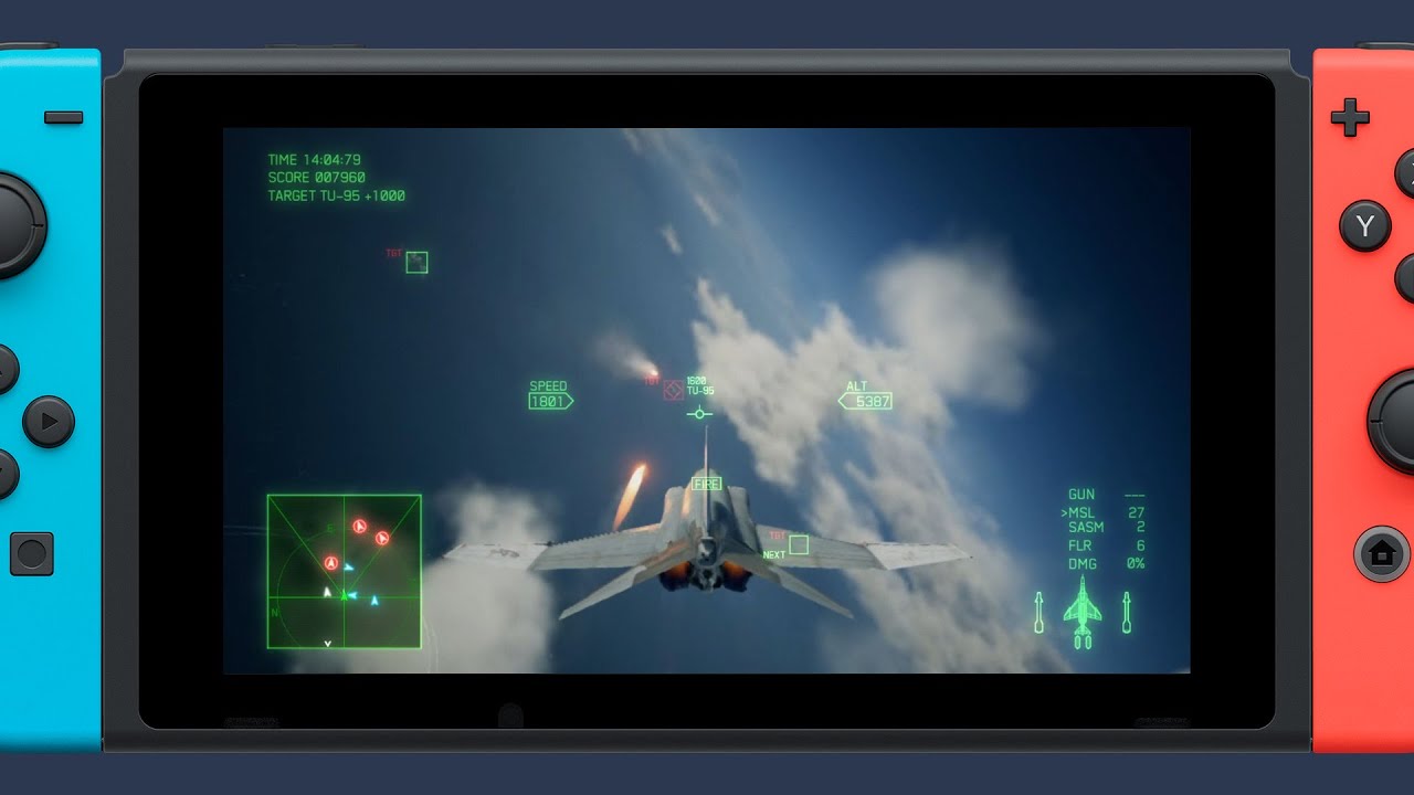 ACE COMBAT 7: SKIES UNKNOWN - Handheld (Direct-Feed) Gameplay [Switch ...
