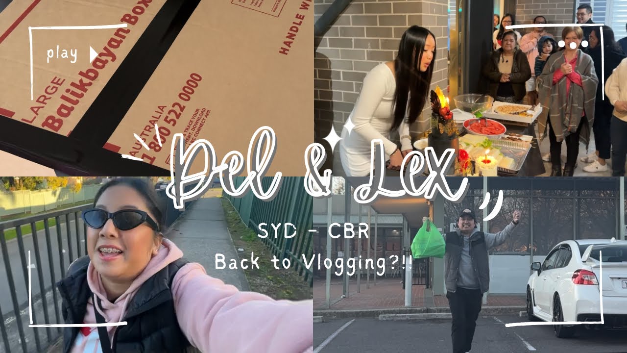 🎥 Del & Lex Vlogs - 13th July 2024 - We are back!! - Mga Ganap Sa Sydney & Canberra on this day ...