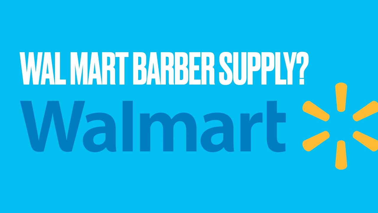 MAKING A FULL STARTING BARBER KIT FOR CHEAP WITH WAL MART?!?!? - YouTube
