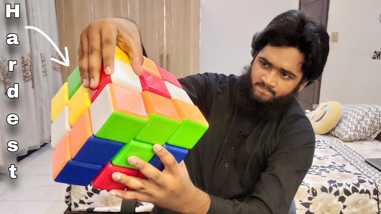 Solving The Biggest Rubik's Cube in The World : - YouTube