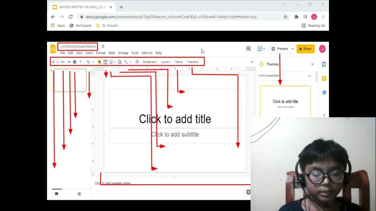 Google SLides parts and Functions - YouTube