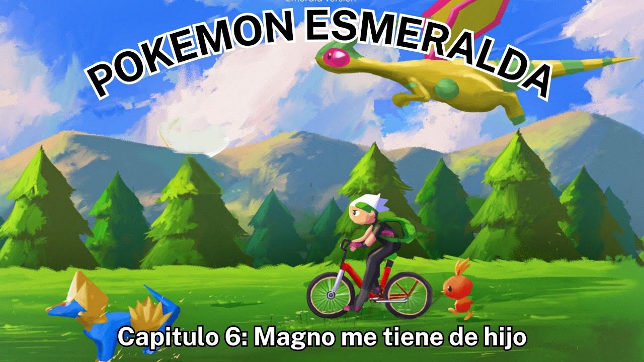 Pokemon Esmeralda Capitulo 6 - Magno Nos papea sin parar - YouTube