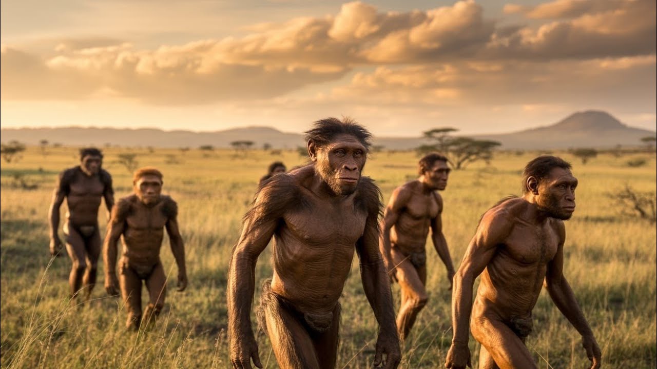 4.7 Million Years Ago: Life of Australopithecus in the African Savannah ...