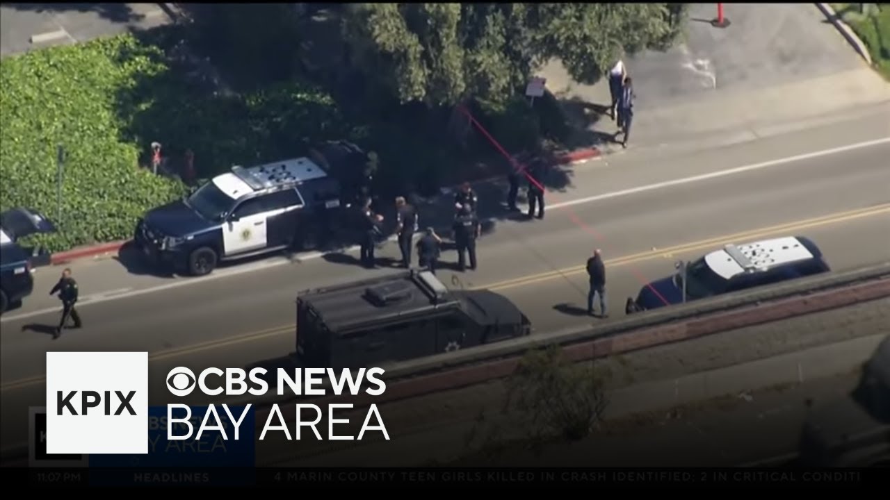 Bank robbery in Concord ends in police shooting in San Jose - YouTube