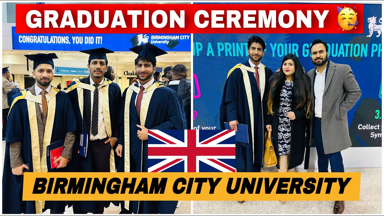 UK Masters Graduation Ceremony Vlog | Birmingham City University ...