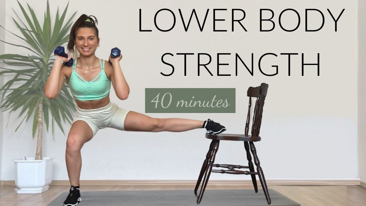 Toned Legs And Booty 40 Minute Home Workot Youtube