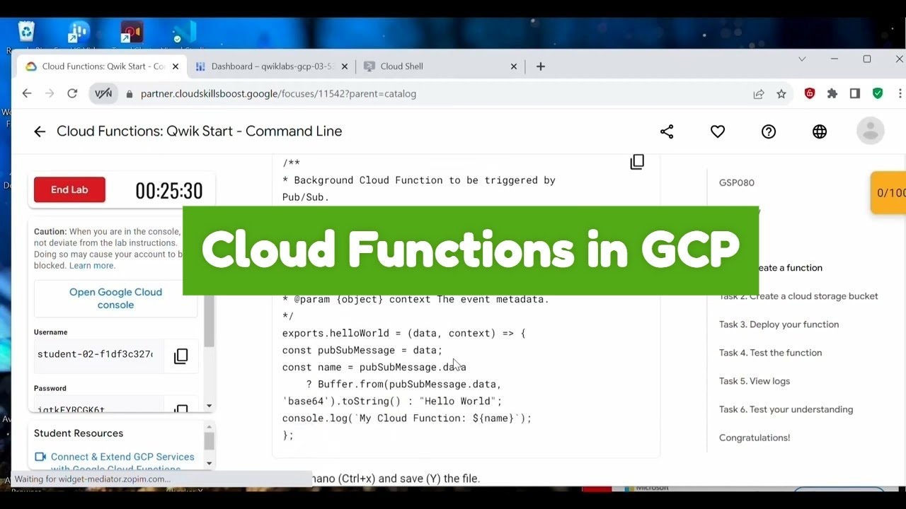 How To Create Function From Command Line Interface GCP QwikLab How To Create Function From Command Line Interface GCP QwikLab