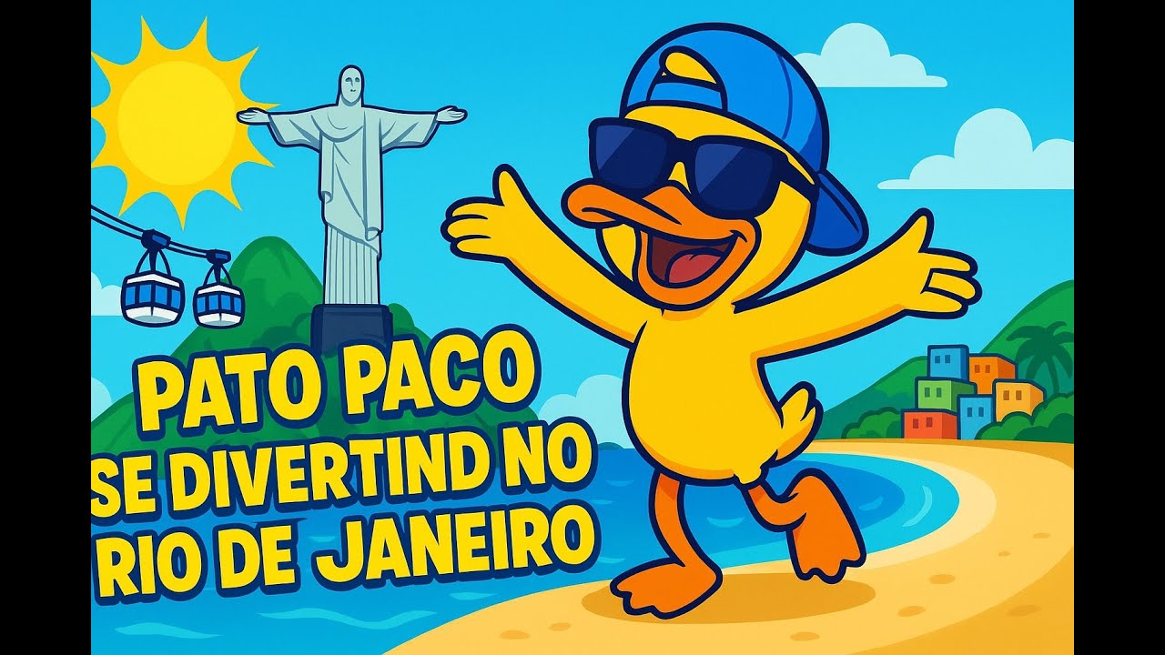 Pato Paco se Divertindo no Rio de Janeiro 🦆 | Música Infantil Divertida ...