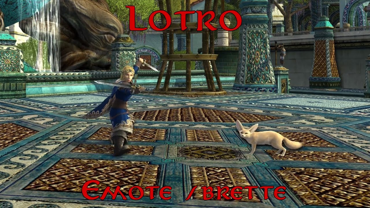 [LOTRO] Emote /brette - YouTube