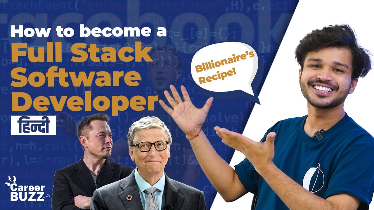 How to become a Full Stack Software Developer in Hindi | Software ...