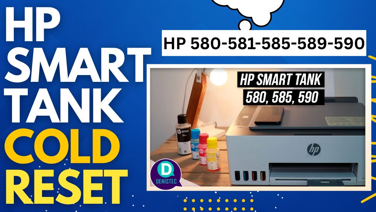 HP Smart Tank 580/585/590 Cold Reset 🔄 | Hard Reset to Fix Printer Errors Fast! - YouTube